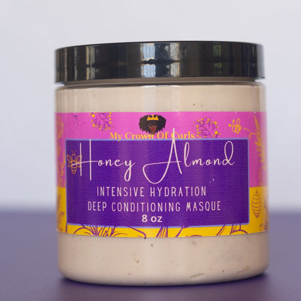 Honey Almond Intensive Hydration deep Conditioning masque – MyCrownOfCurls